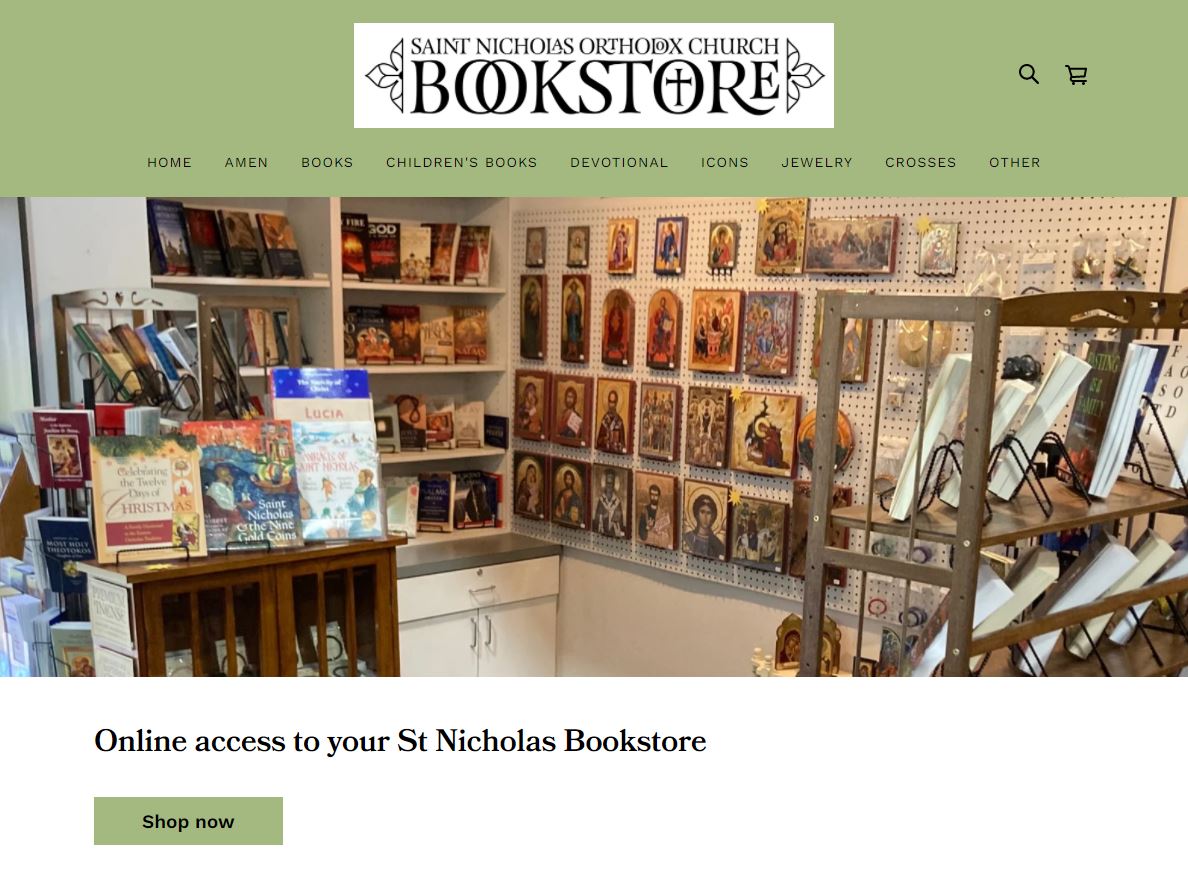 St. Nicholas Church Bookstore Online
